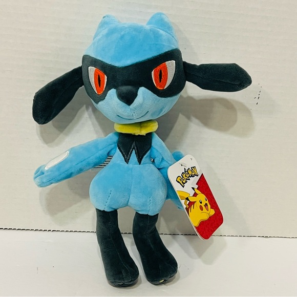 Toys | New Pokemon 1 Riolu Plush Stuffed Animal 2022 Jazwares Rare ...